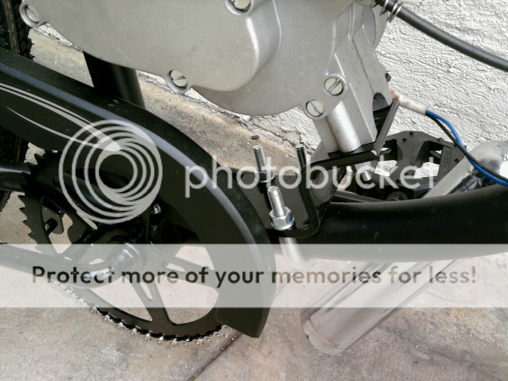 correct mounting procedure for this type of bike? | Motorized Bicycle ...