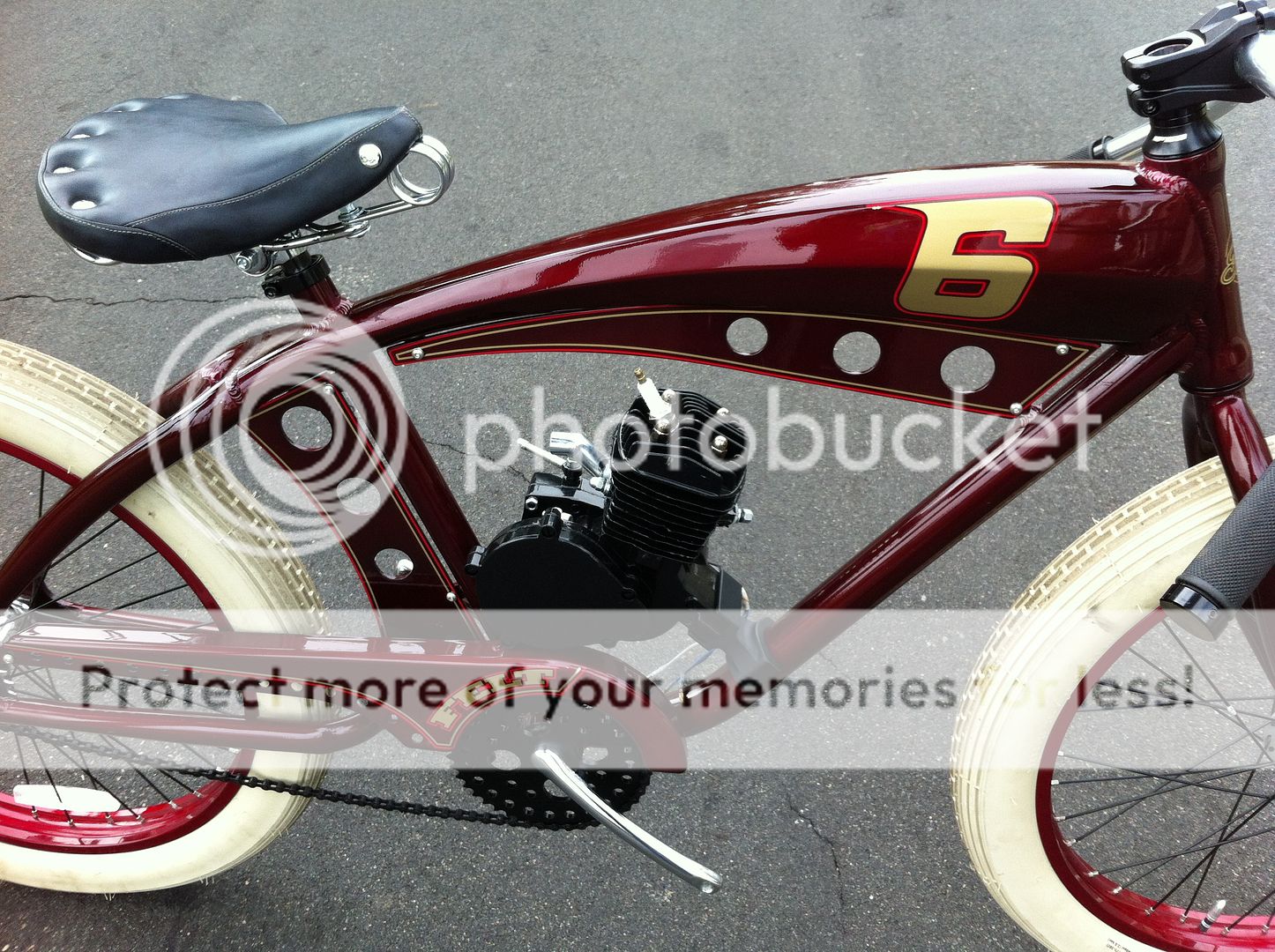 VMB Motorized Felt 'Deep 6" | Motorized Bicycle Engine Kit Forum