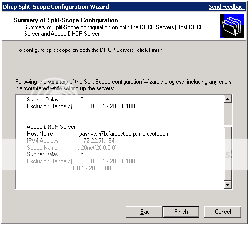 SAK's Information Gallery: How to configure DHCP split-scope using wizard