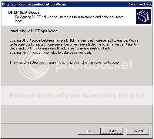 SAK's Information Gallery: How to configure DHCP split-scope using wizard