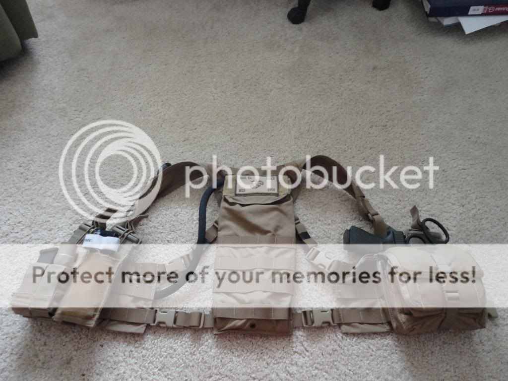 Who runs hydration carrier that is integrated w/ your Chest Rig ...