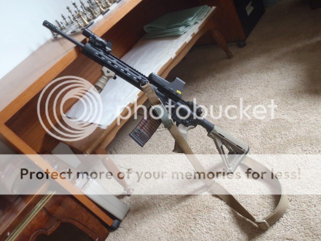 PIC Request .... 16 inch rifle with 10 and 11 inch rails > AR ...