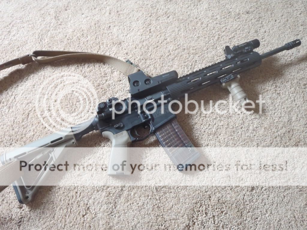 PIC Request .... 16 inch rifle with 10 and 11 inch rails > AR ...