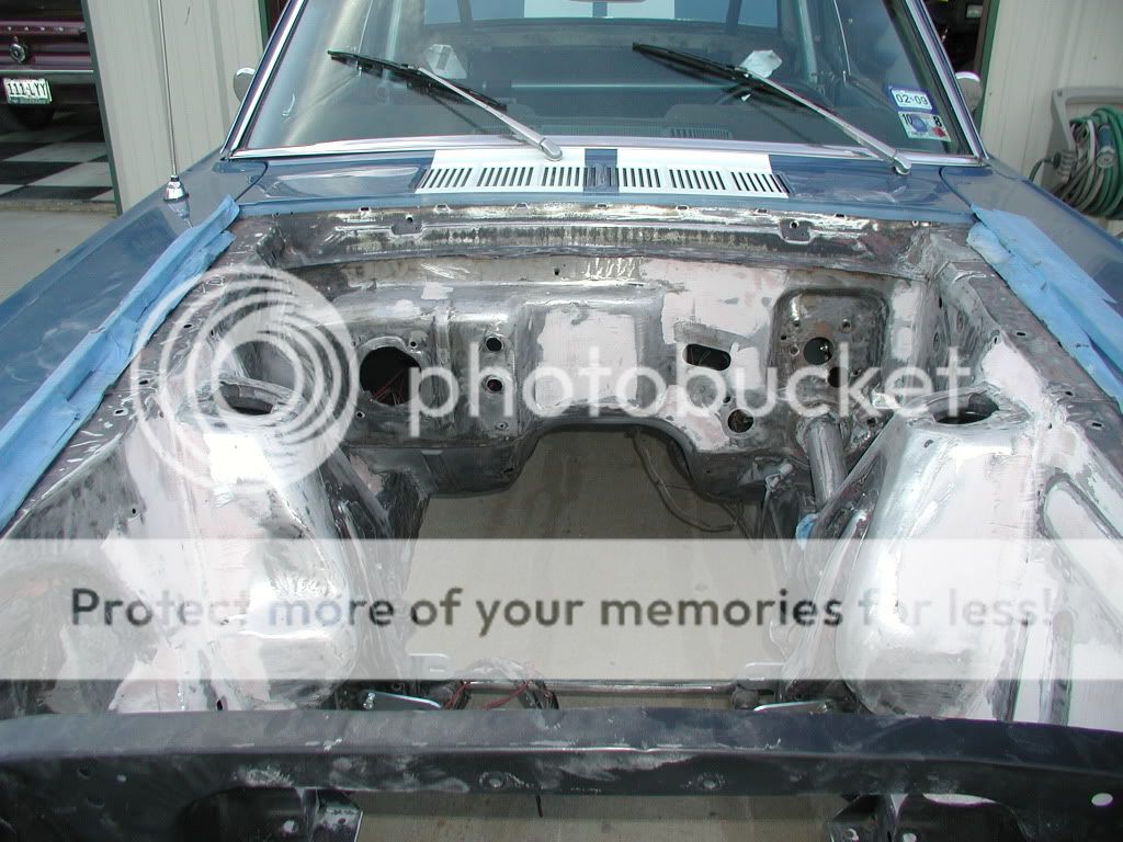 Engine bay is finally painted | Ford Muscle Cars Tech Forum