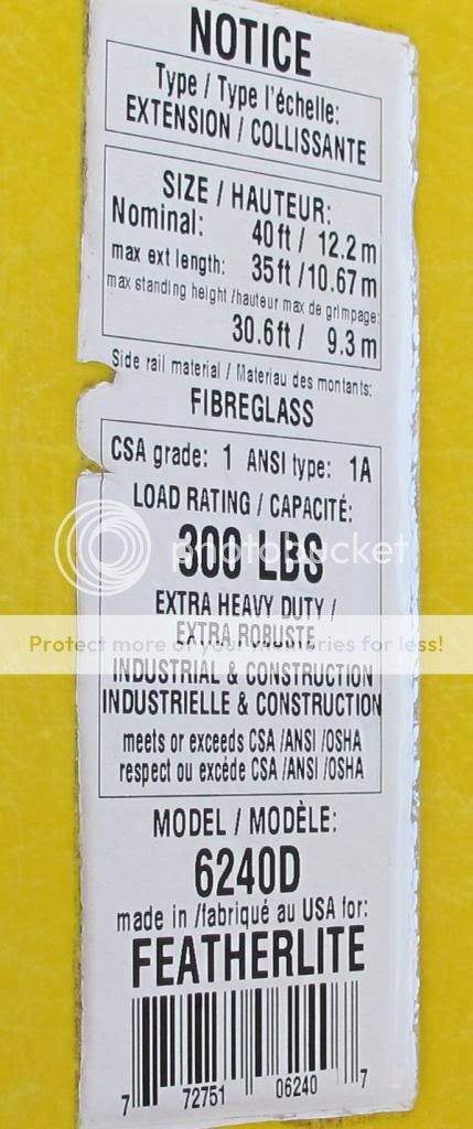 FEATHERLITE Ladders Warehouse Sale Tomorrow April 26 - RedFlagDeals.com ...