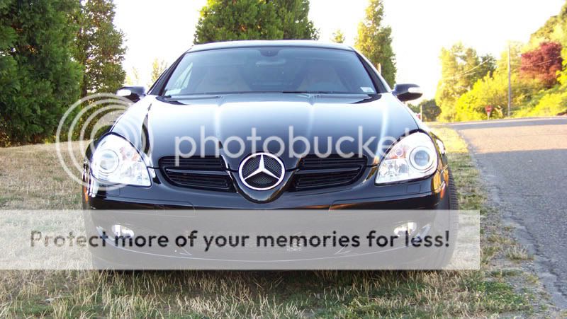 Getting around the front license plate | Mercedes SLK World