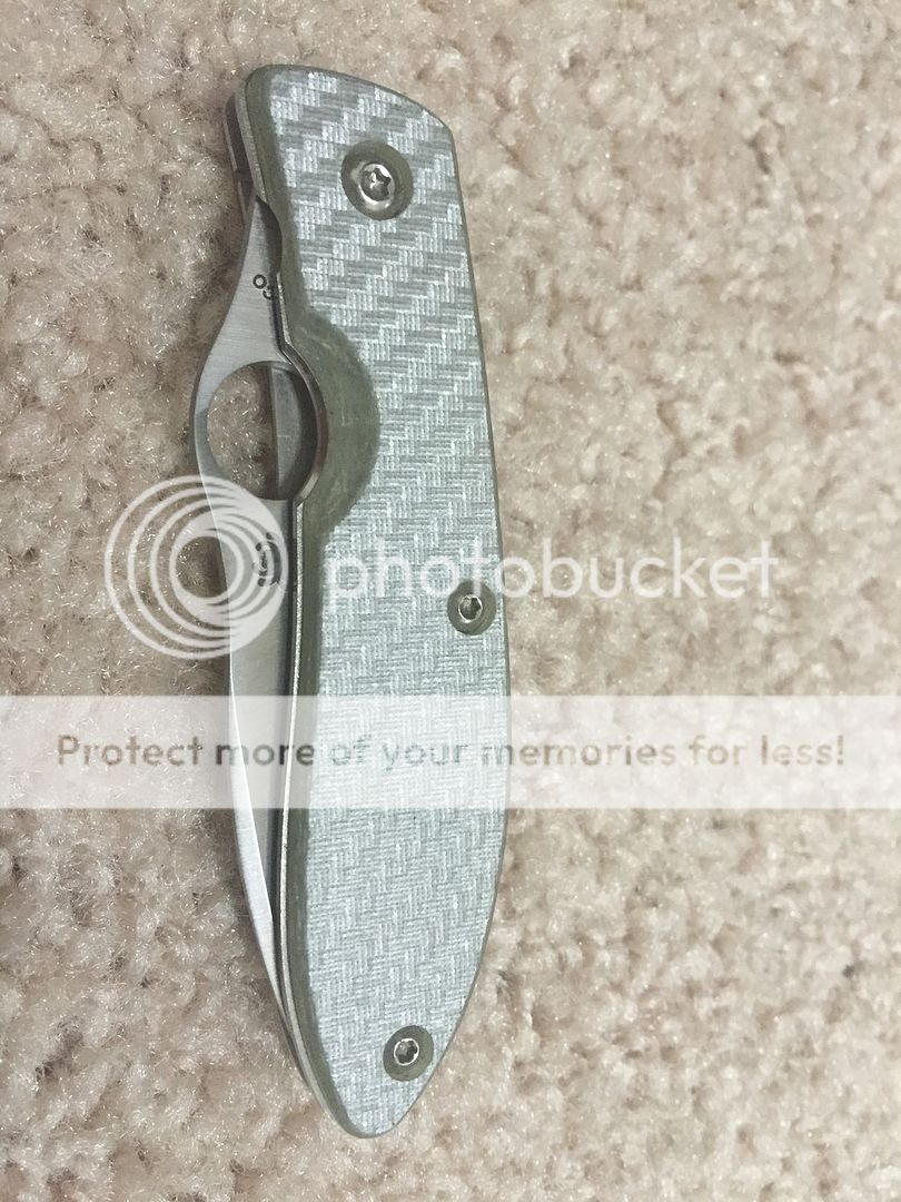 SOLD: Ritter mini grip m390 with AWT scales, Spyderco Air and Dragonfly ...