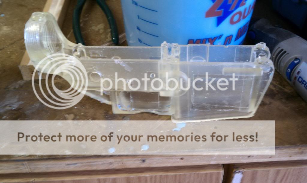 I Prototyped My Own Polymer Lower! - Calguns.net